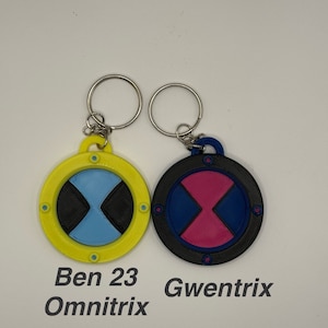 Ben 10 Omnitrix Icon Keychains - Etsy