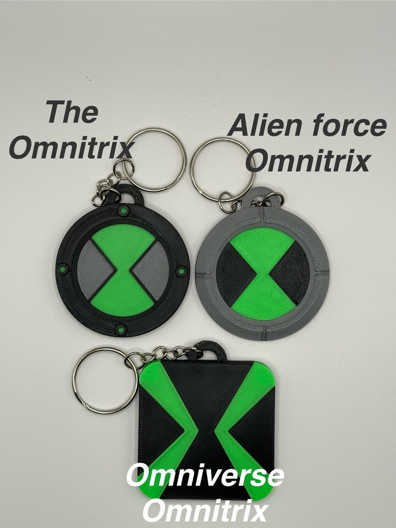 Ben 10 Omnitrix Icon Keychains - Etsy