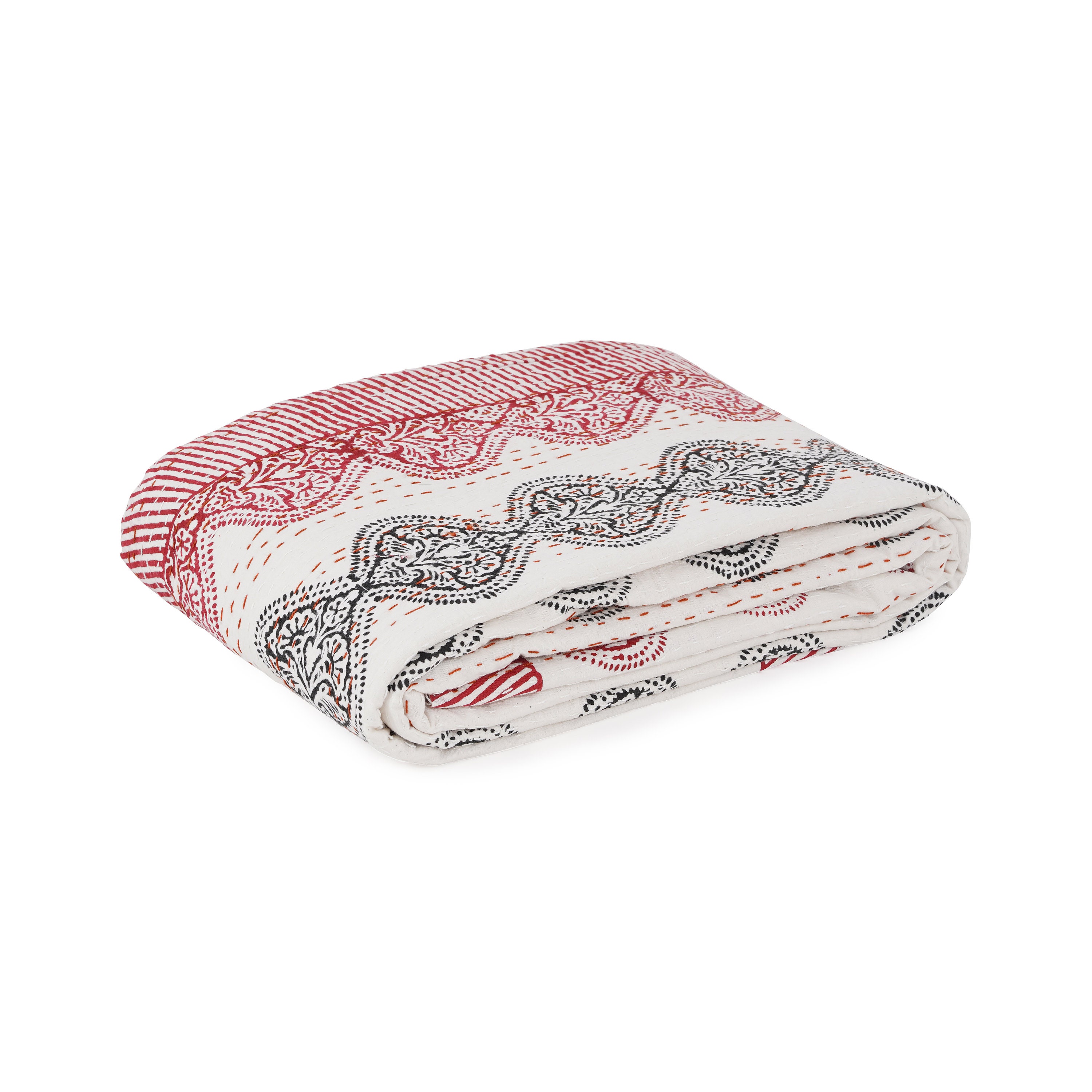 Queen Size Bedspread Indian Cotton Block Print Bedspread - Etsy