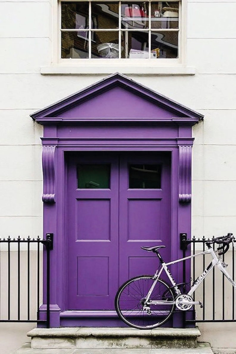 Purple Wall Poster Set of 30 Room Decor Lilac Poster Set Purple Lover ...