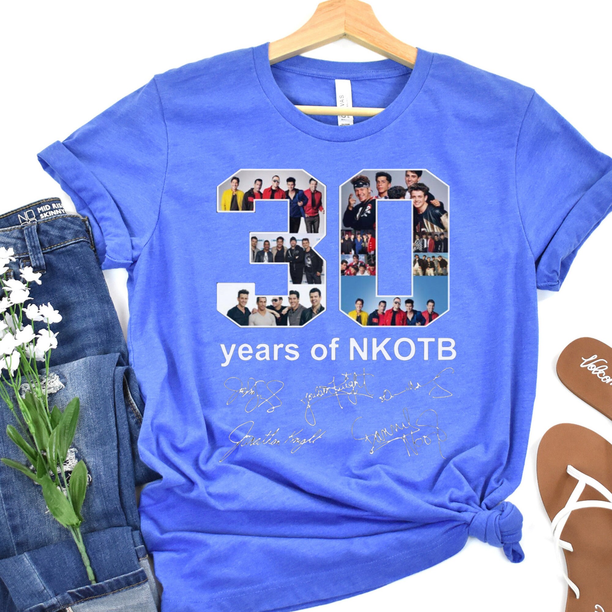 NKOTB New Kids on the Block Shirt, Vintage NKOTB Groupie Concert Tshirt ...