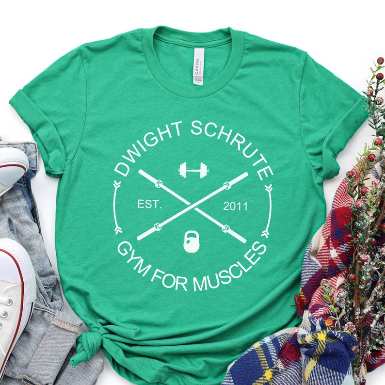 Dwight Schrute Gym for Muscles Dwight Schrute Dwight Gym for - Etsy