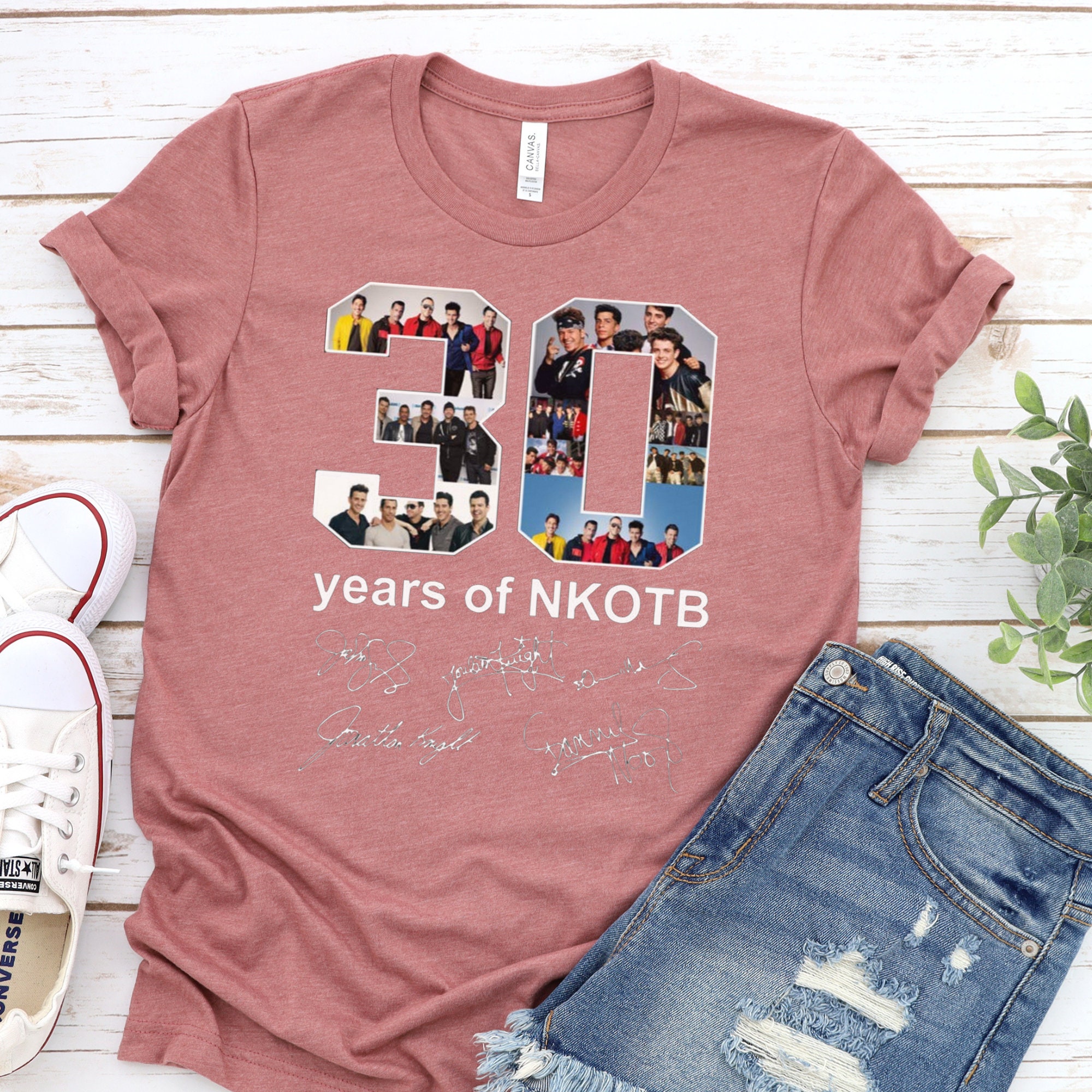 NKOTB New Kids on the Block Shirt, Vintage NKOTB Groupie Concert Tshirt ...