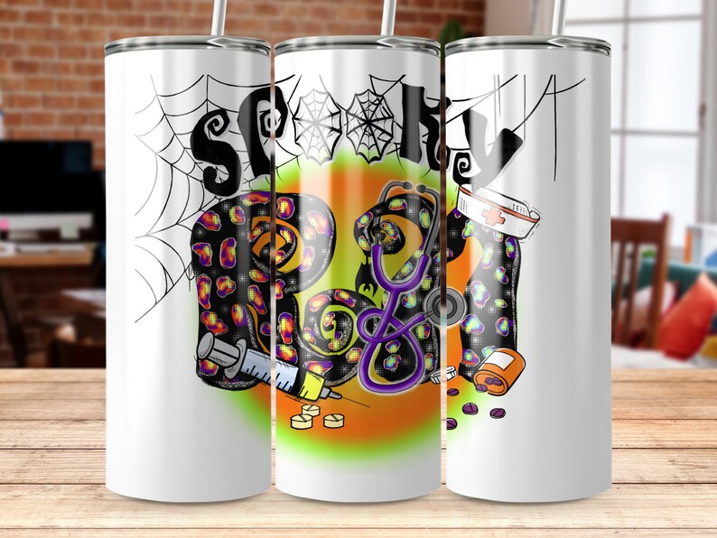 Spooky Nurse Halloween Digital PNG, Digital Download, Halloween Nurse ...