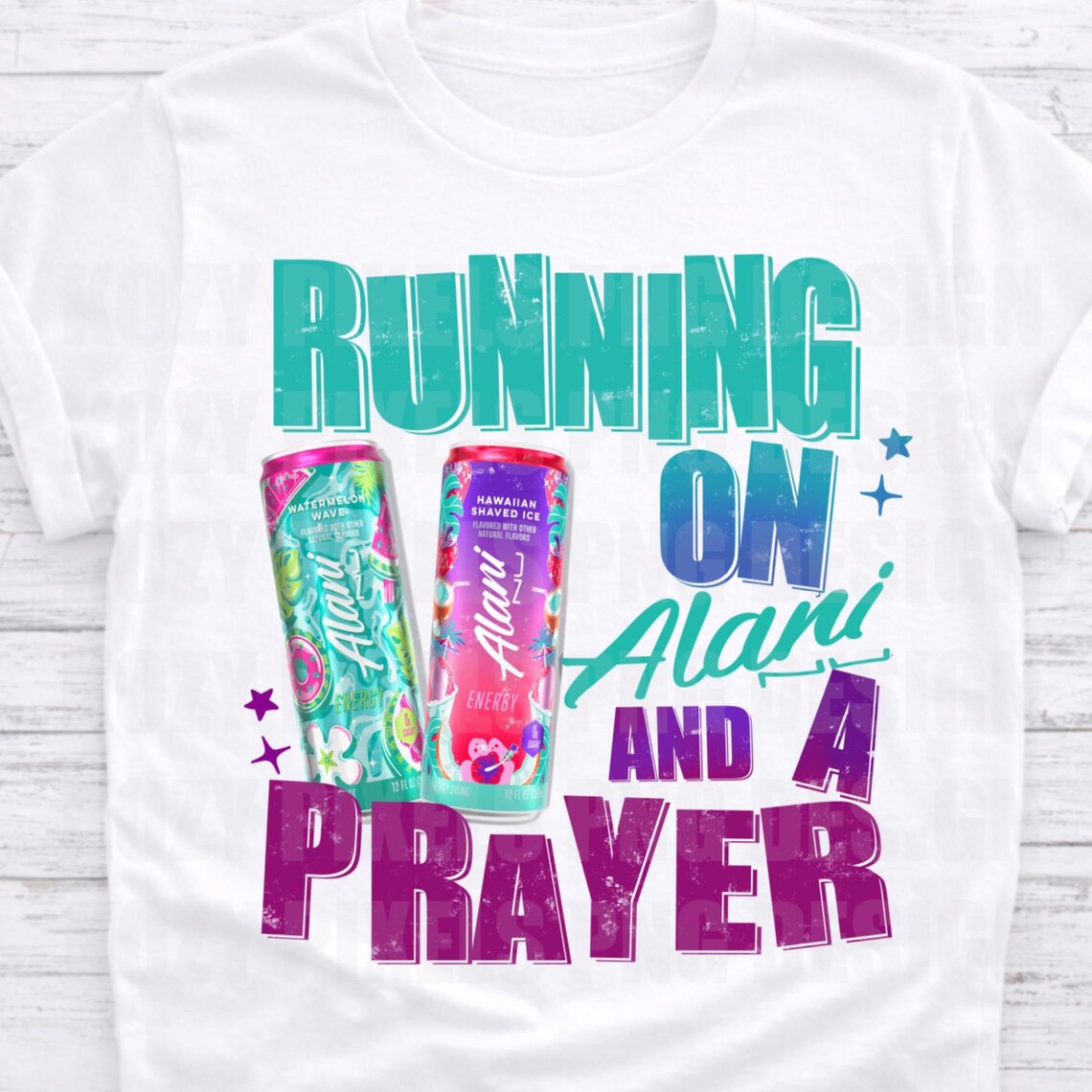 Alani Png, Running on Alani and a Prayer PNG, Instant Digital Download ...