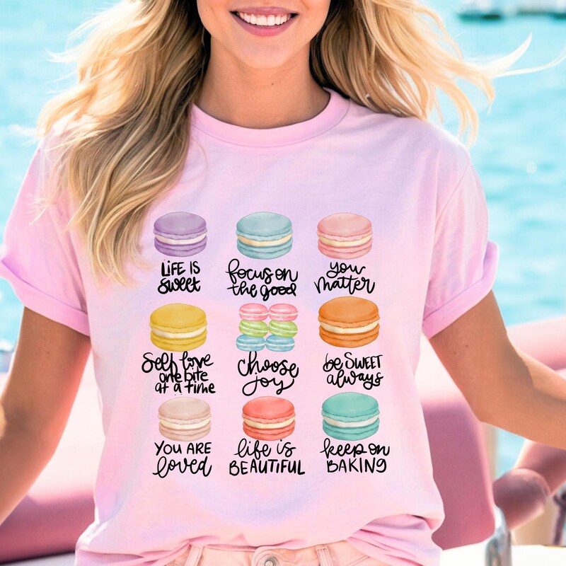 Macarons Quote Print - Etsy