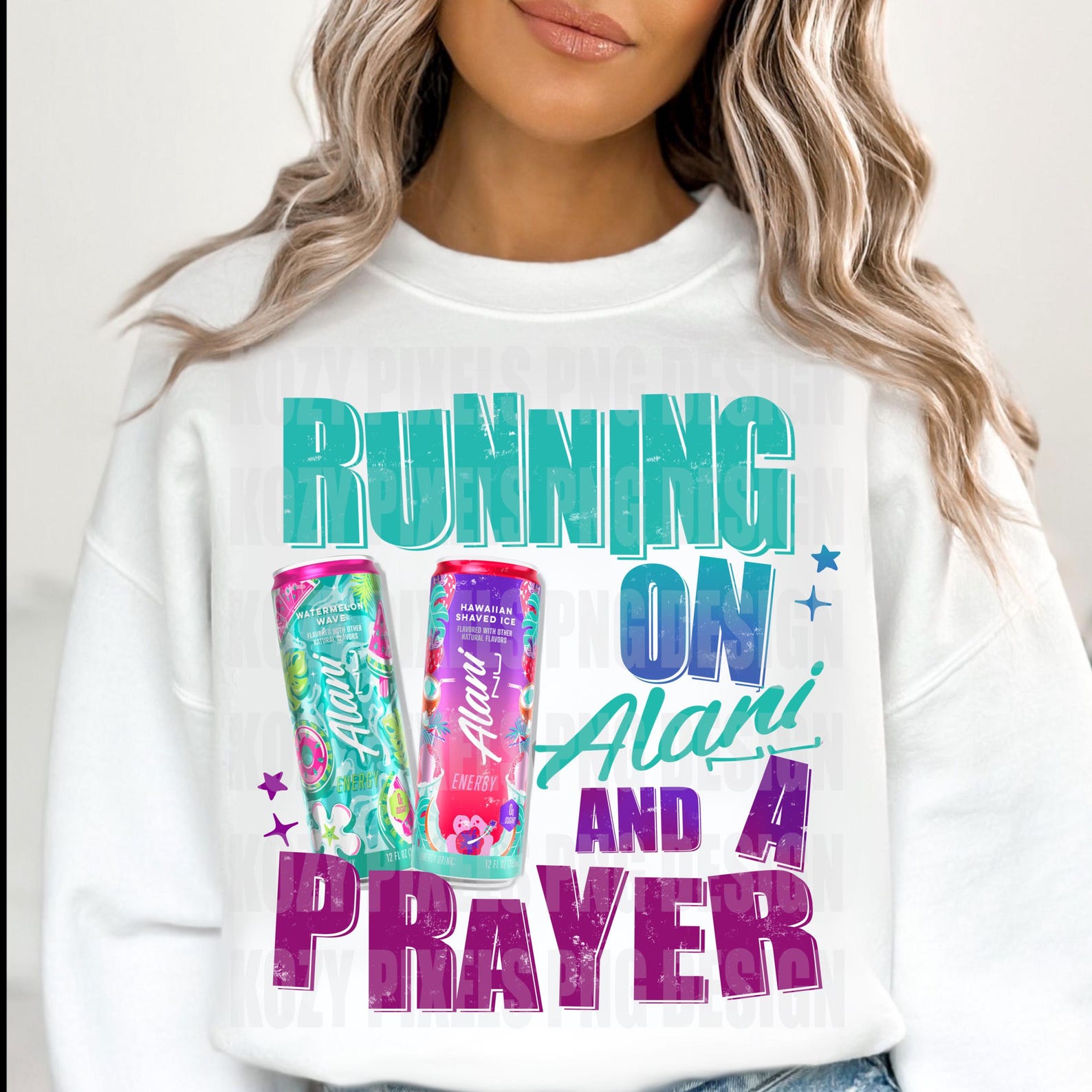 Alani Png, Running on Alani and a Prayer PNG, Instant Digital Download ...