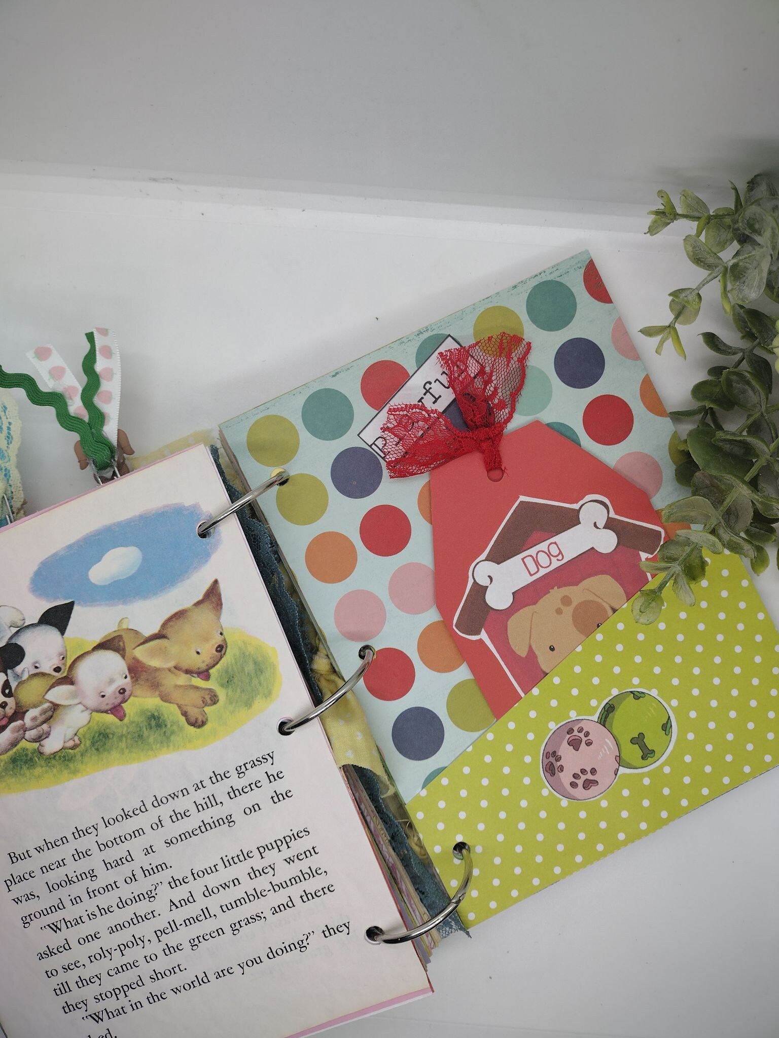 Poky Little Puppy Little Golden Book Junk Journal Poky Little - Etsy