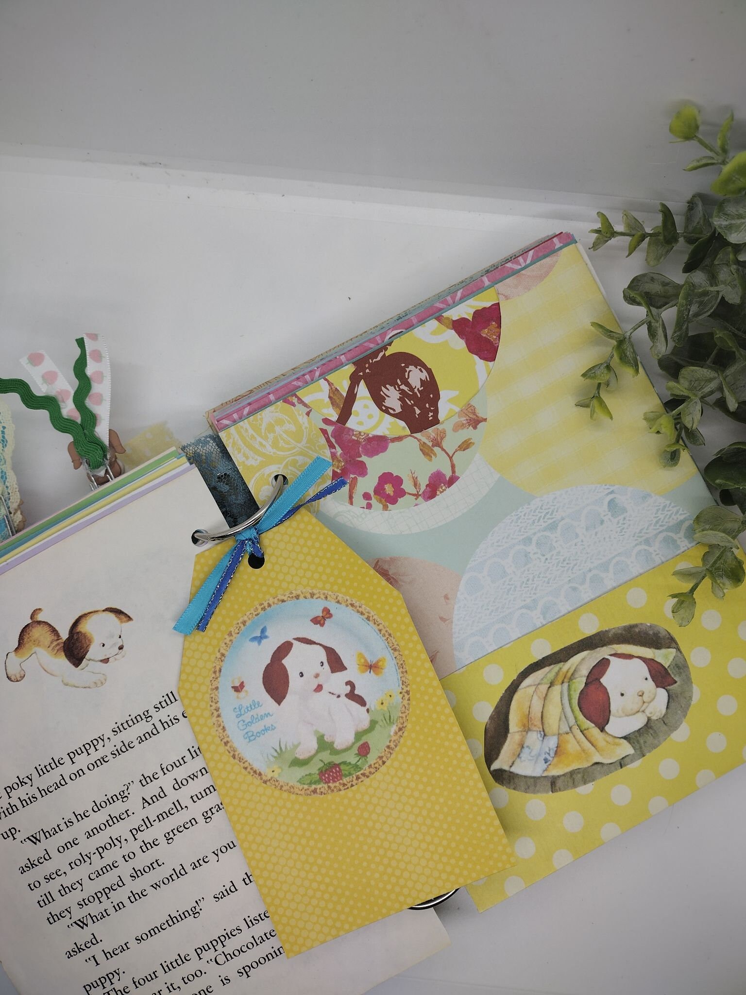 Poky Little Puppy Little Golden Book Junk Journal Poky Little - Etsy