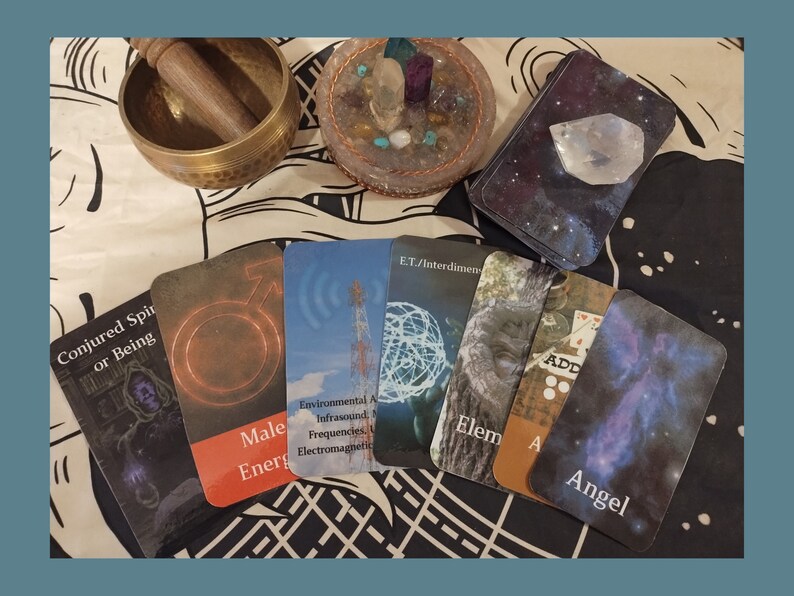 Paranormal Activity Oracle Cards, Digital Download, Paranormal ...