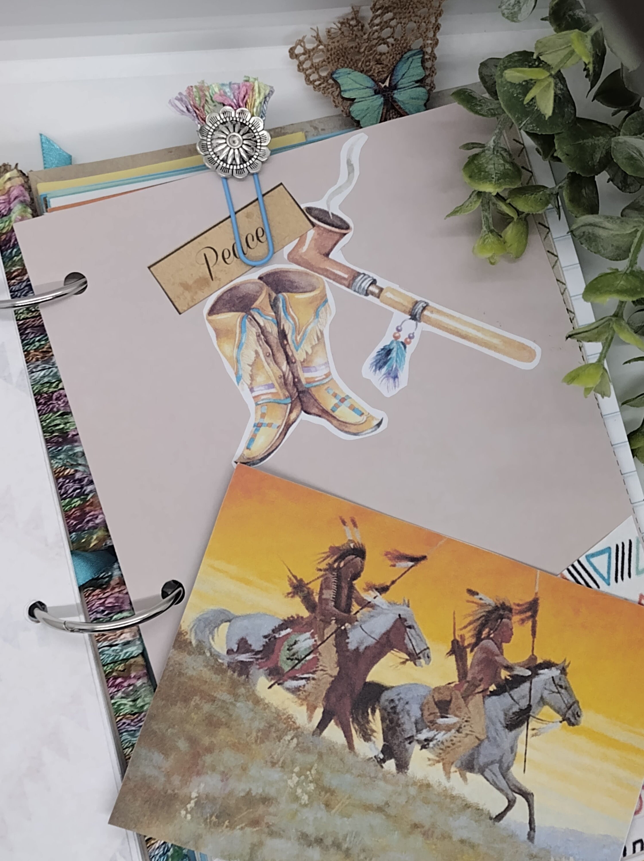 Native American Themed Journal, Tribal Journal, Native American Junk ...