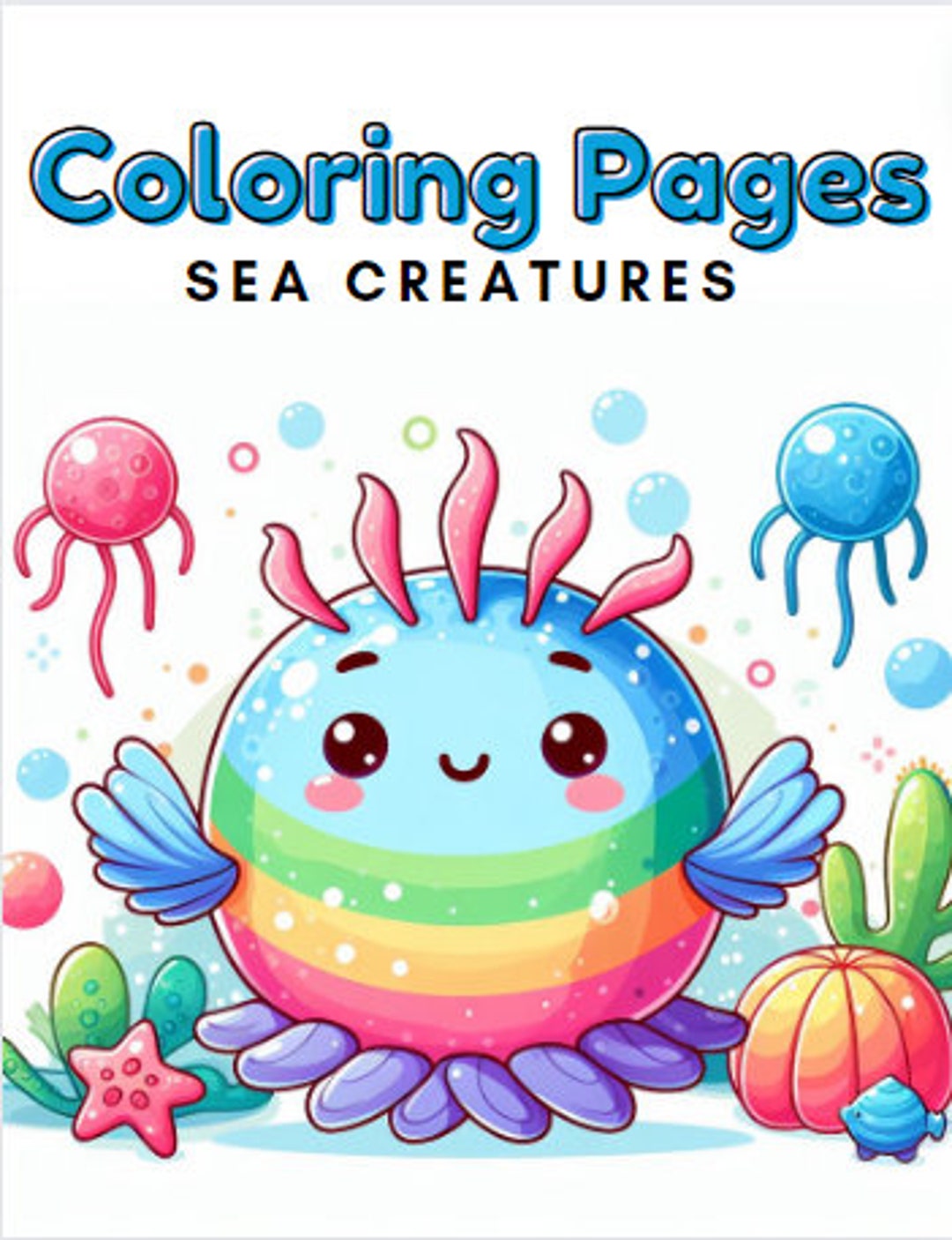 Coloring Pages for Kids, Printable 3-5 Years Old 8x11 Letter Format 15 ...