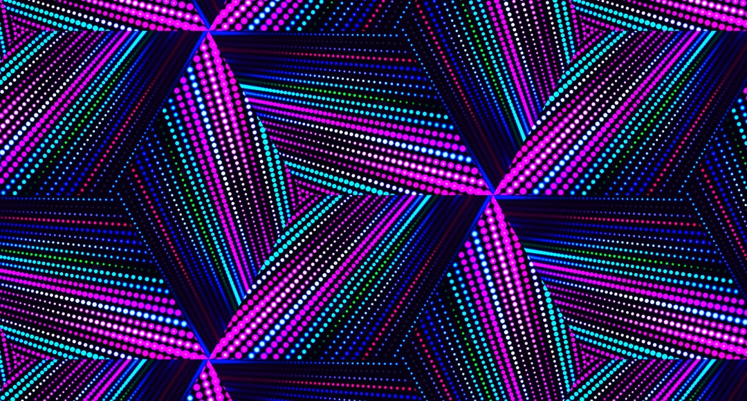 Neon Dot Digital Paper - Etsy