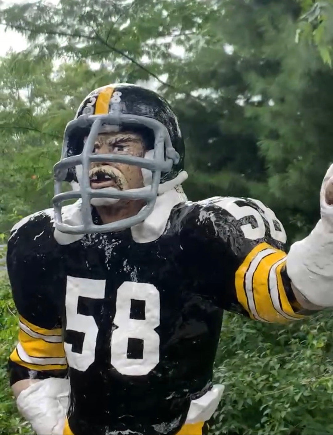 Legendary Steelers Linebacker Jack Lambert With Missing Teeth. - Etsy
