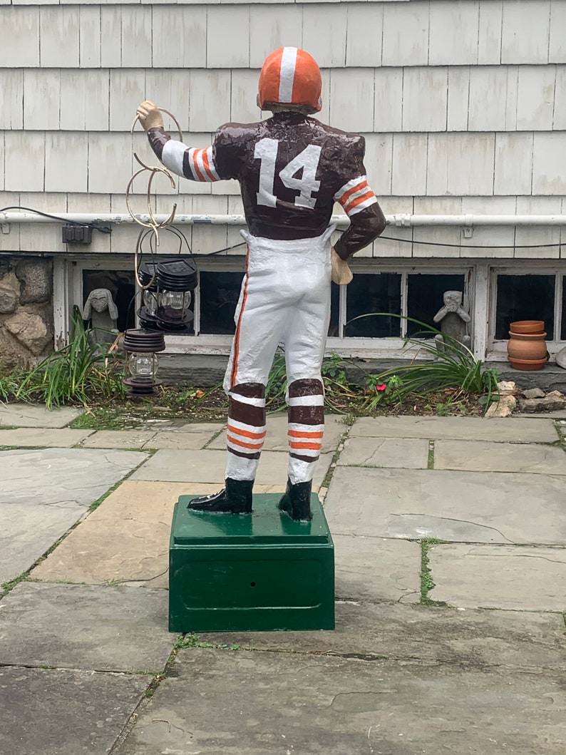 NFL Hall of Fame QB Otto Graham Statue - Etsy