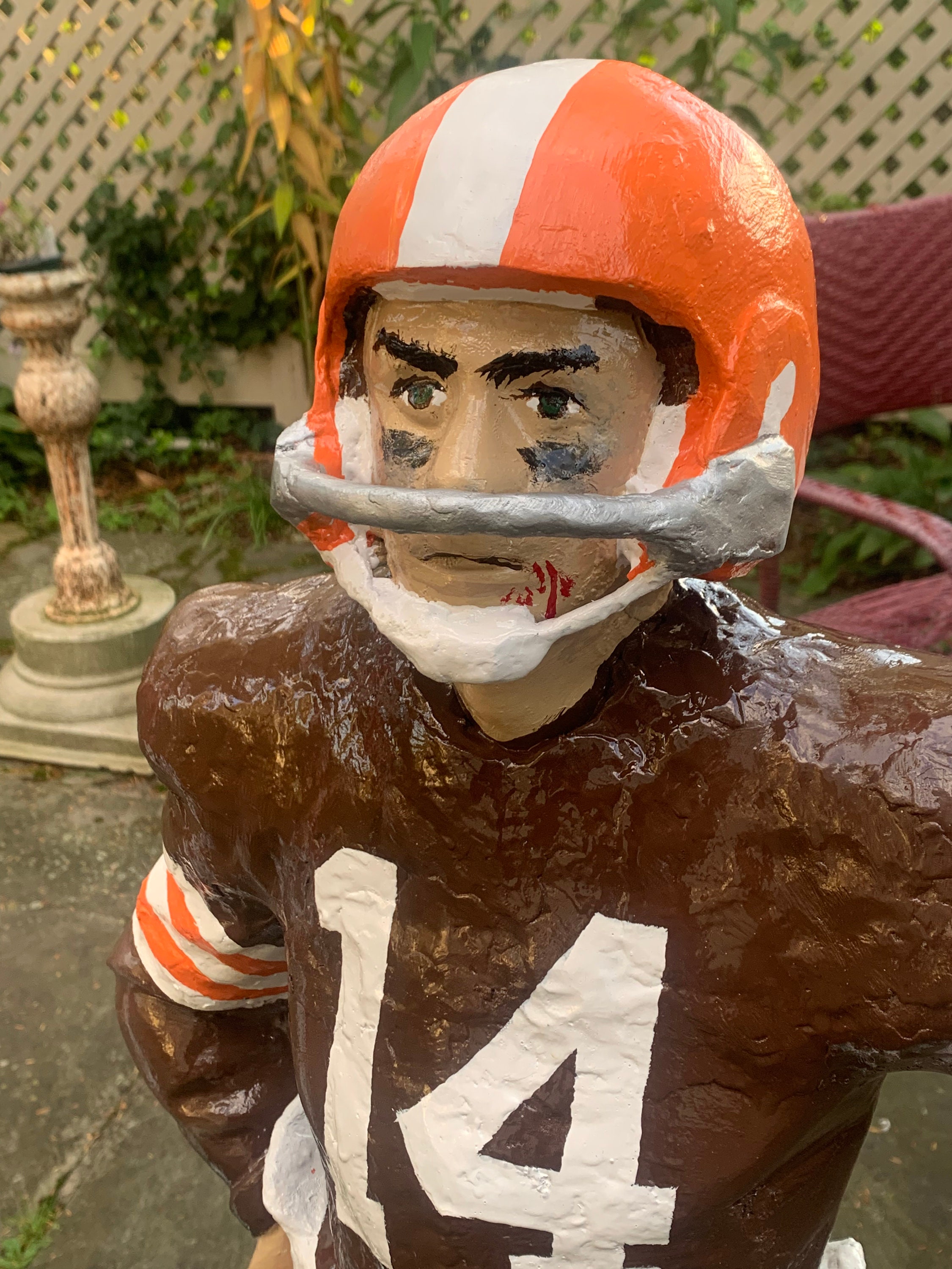 NFL Hall of Fame QB Otto Graham Statue - Etsy