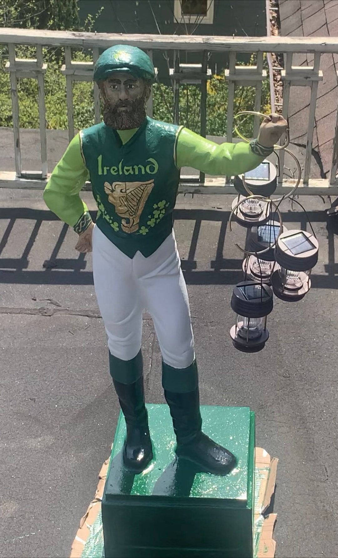 Gaelic Statue of Irishman - Etsy