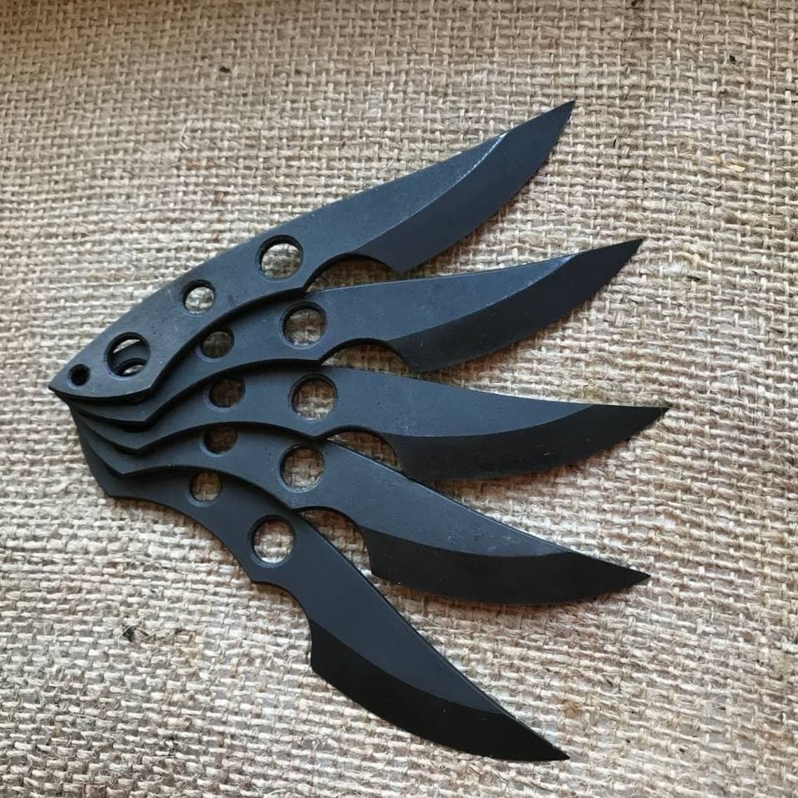 Fixed Blade Edc Utiliti Knife. Pocket Small Fixed Blade With Sheat Neck ...