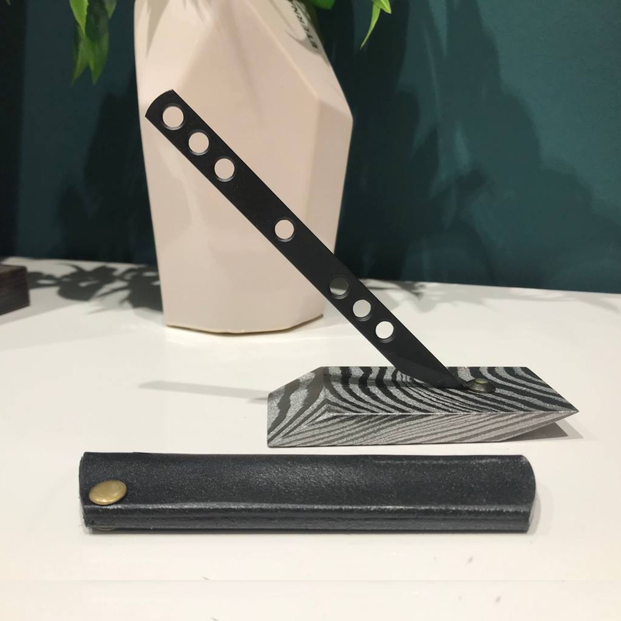 EDC Fixed Utility Blade Knife With Case. Сustom Small Pocket - Etsy