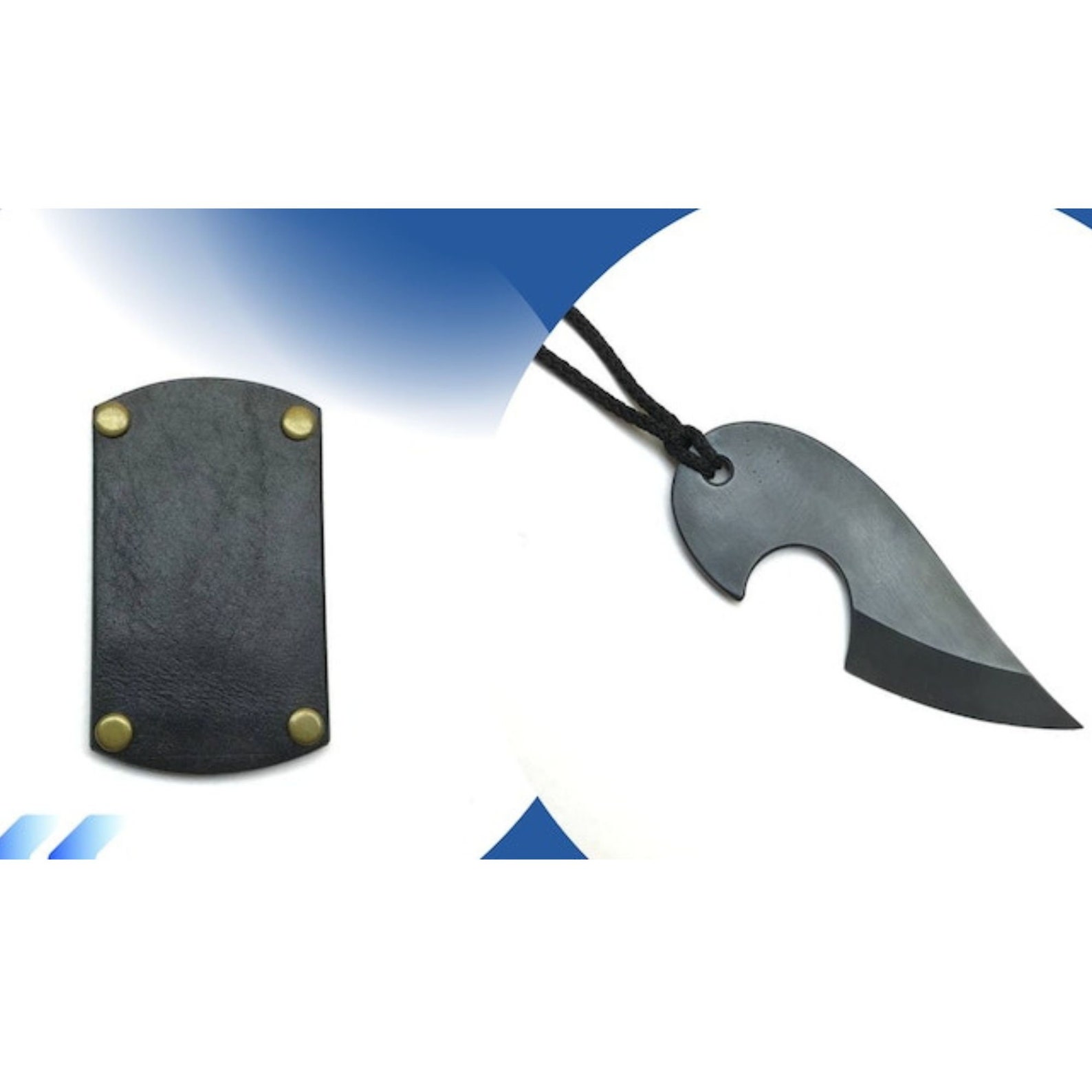 Small Fixed Blades Edc Knife With Sheath. Pocket Custom Made Legal ...
