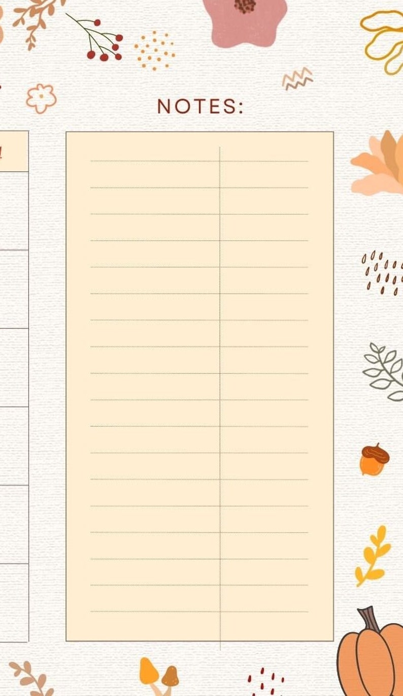 Fun October Printable Calendar - Etsy