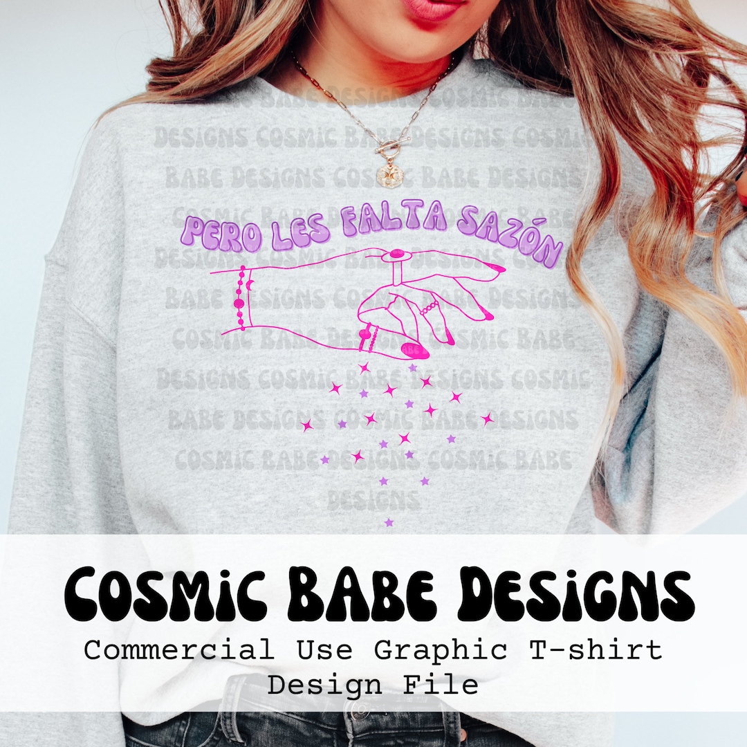 Bad Bunny Pero Les Falta Sazon UVST Graphic Tee Design PNG - Etsy