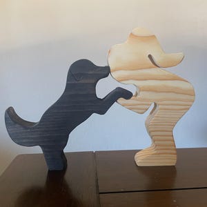 Human & Dog Golden Retriever Labrador Doodle Poodle Mixed Breed ...