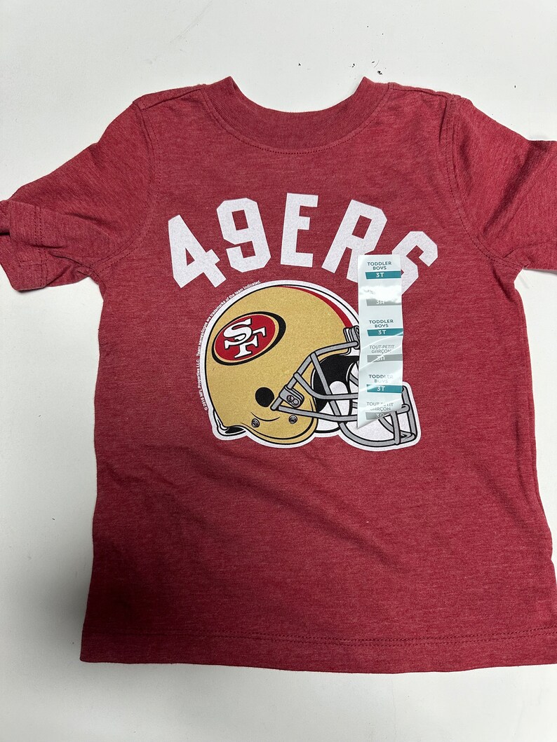 Boys San Francisco 49ers Football NFL 3T Kids - Etsy