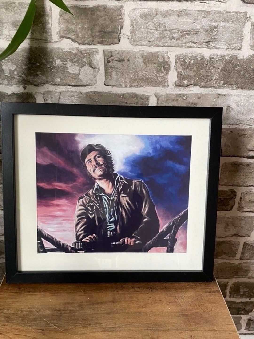 Movie Print of Quint at Sea From Jaws 1975 - Etsy