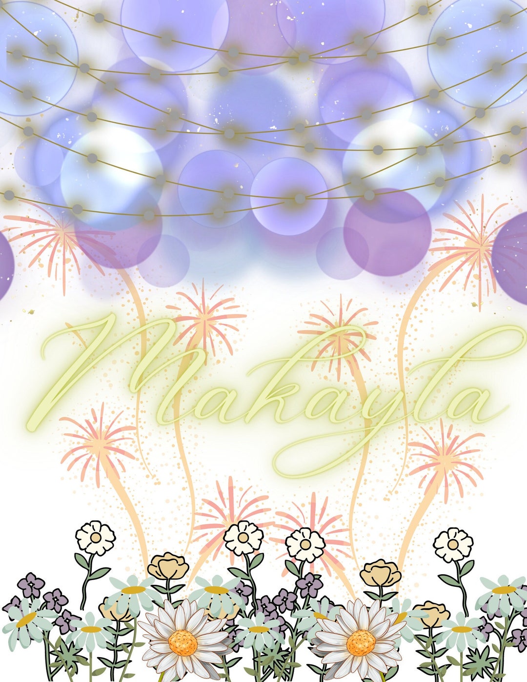 Custom Name Templates - Etsy