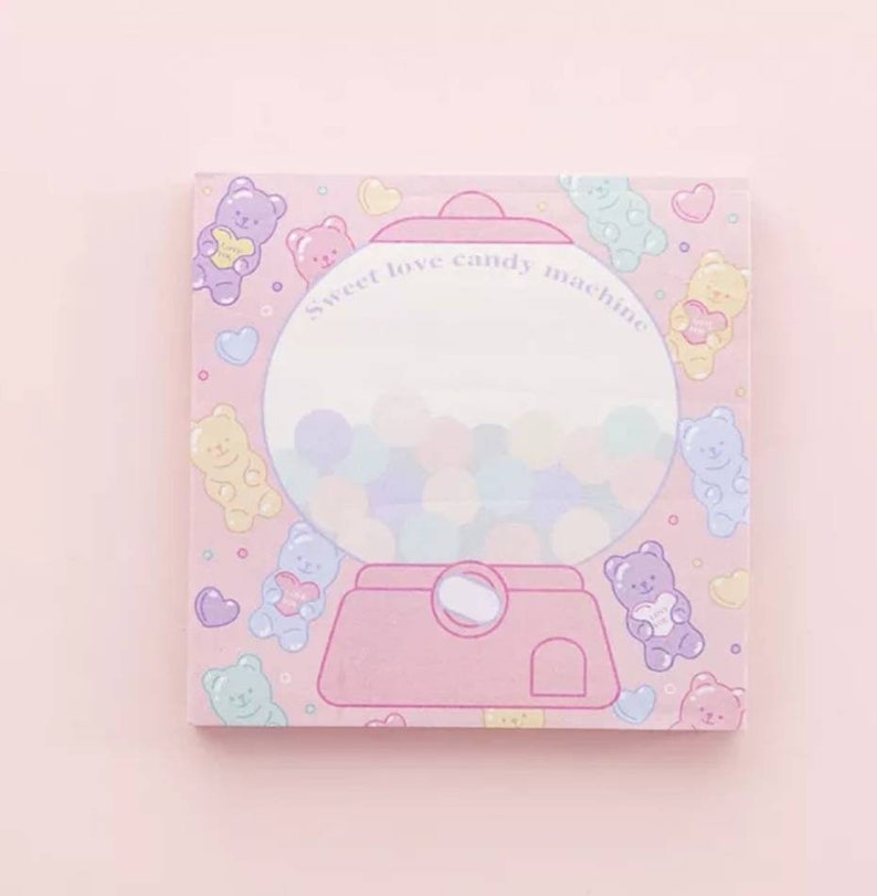 Cute Notepad - Kawaii Notepad - Cute Notepads - Etsy