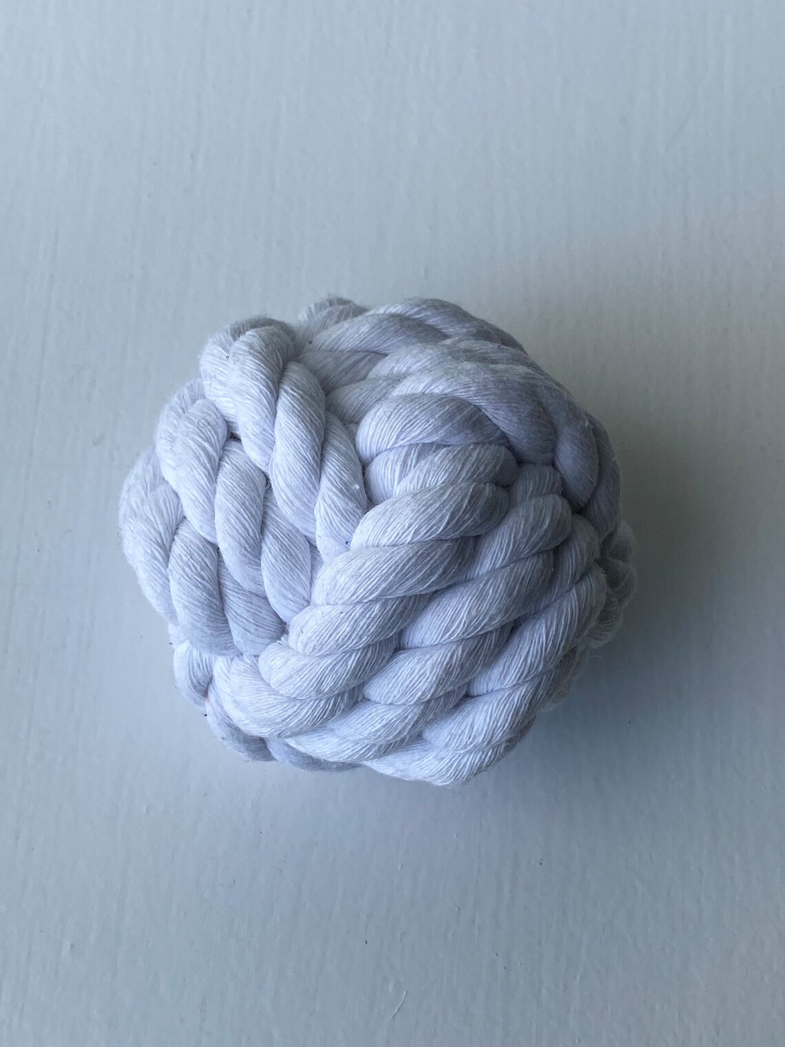 Monochromatic Pack 3 Monkey Fist Rope Décor, Nautical Beach Decor ...