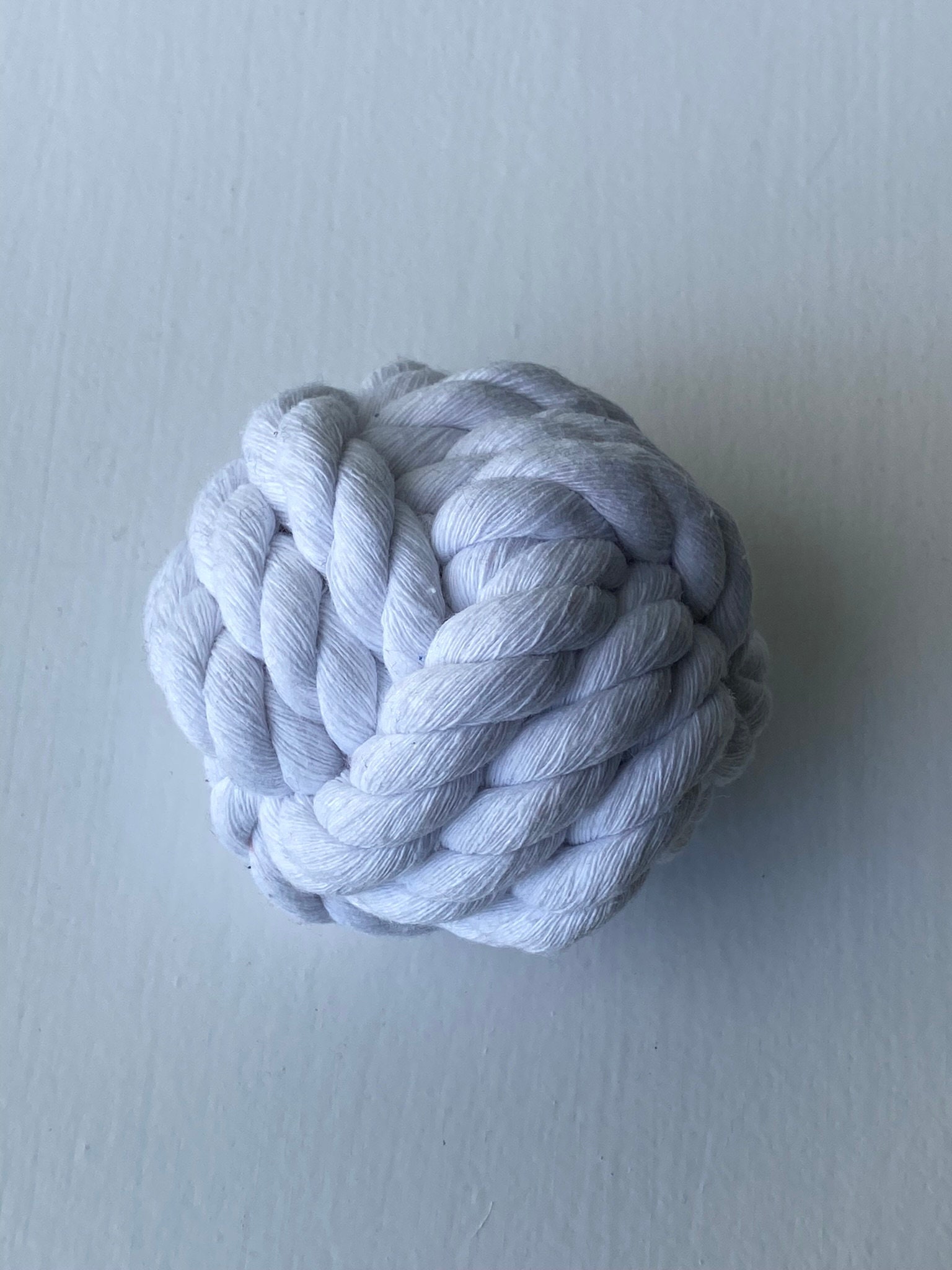 Monochromatic Pack 3 Monkey Fist Rope Décor, Nautical Beach Decor ...