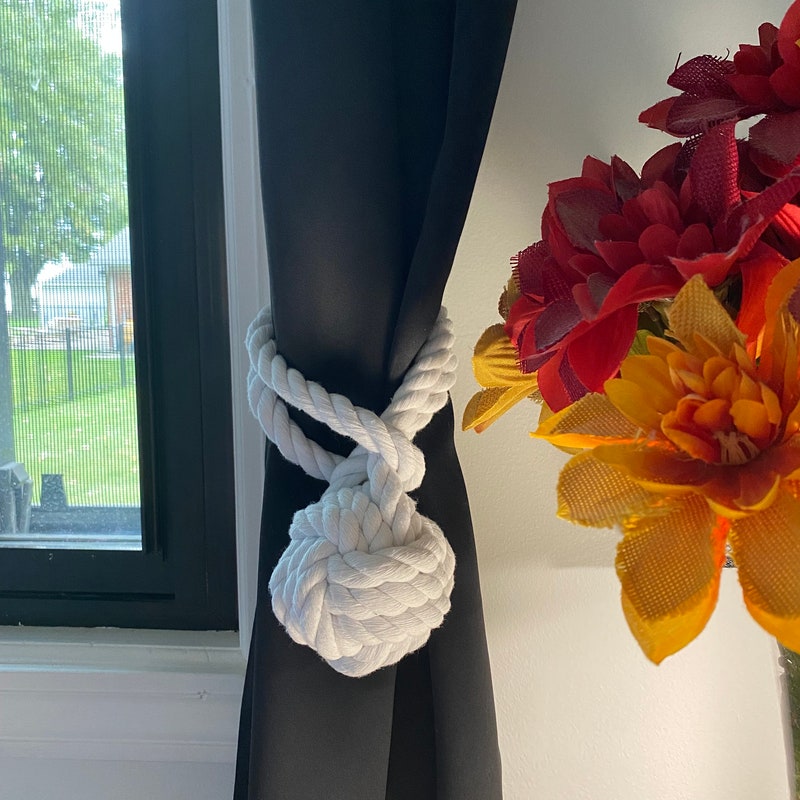 Curtain Tie Back Rope - Etsy