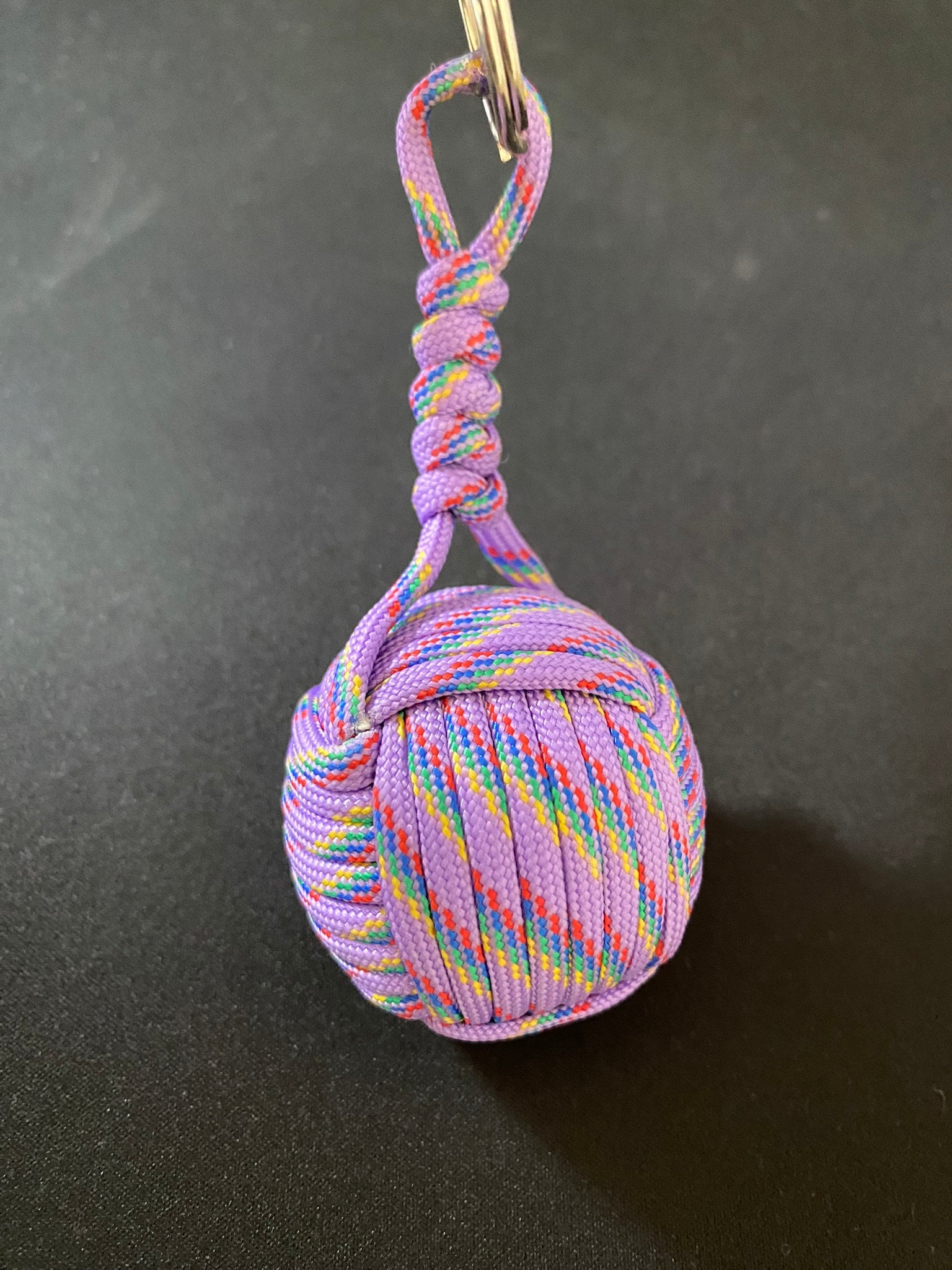 Floating Monkey Fist Keychain - Etsy