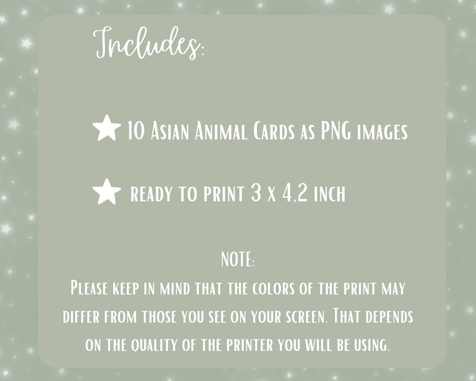 Printable Animal Flashcards | Asian Animal Flashcards | Kids Flashcards ...