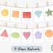 10 Shapes Flashcards | Math Flashcards | Toddler Flashcards | Classroom ...