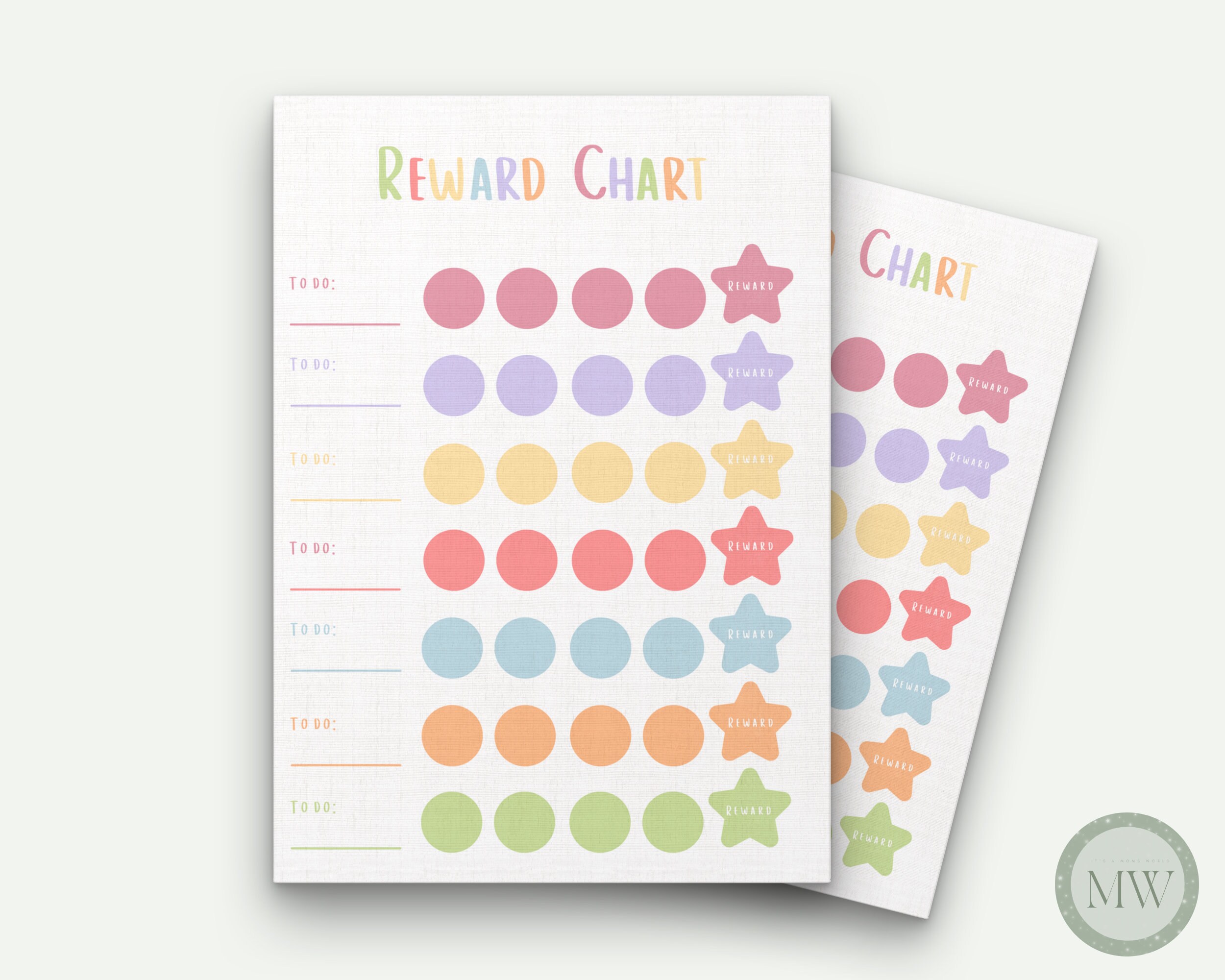 Reward Chart Kids Reward Chart Behavior Chart Kids Chore - Etsy