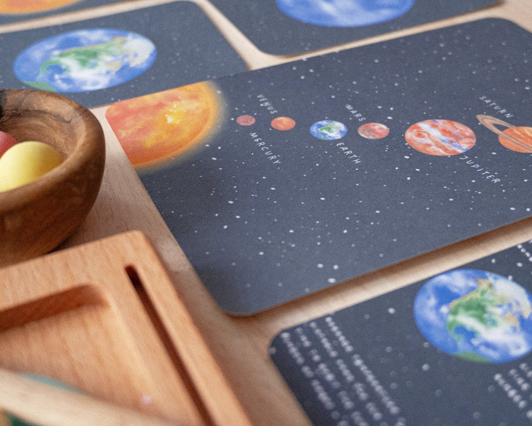 Solar System Flashcards | Space Study Unit | Constellations | Planets ...