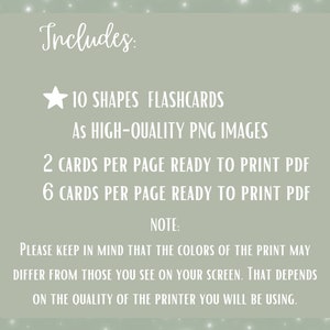 10 Shapes Flashcards | Math Flashcards | Toddler Flashcards | Classroom ...