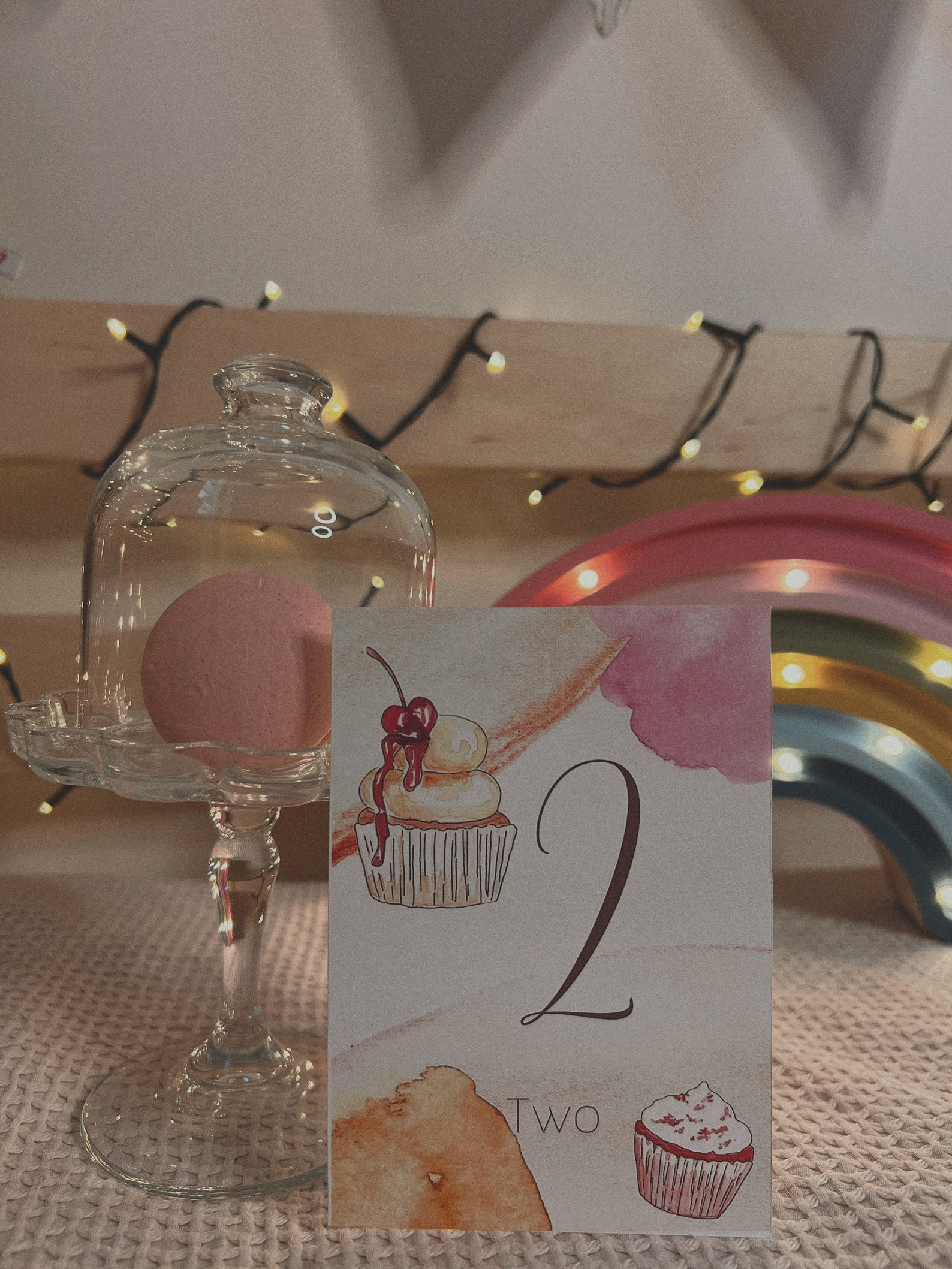 Sweet Sweet Numbers Number Flashcards Learning Numbers - Etsy