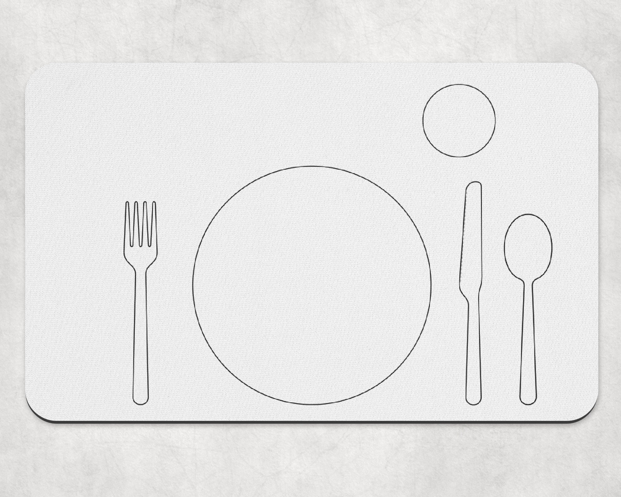 Printable Montessori Placemat | Educational Placemat | Toddler Placemat ...