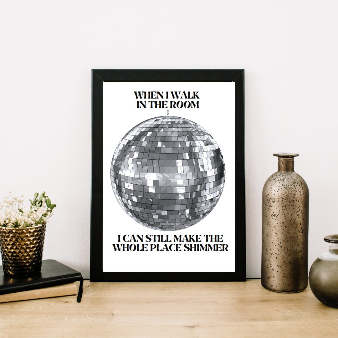 Taylor Swift Poster Wall Art Lyrics Poster Bejewelled Poster Poster ...