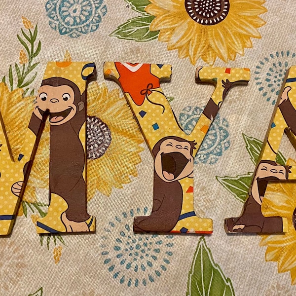 Character Letters - Etsy