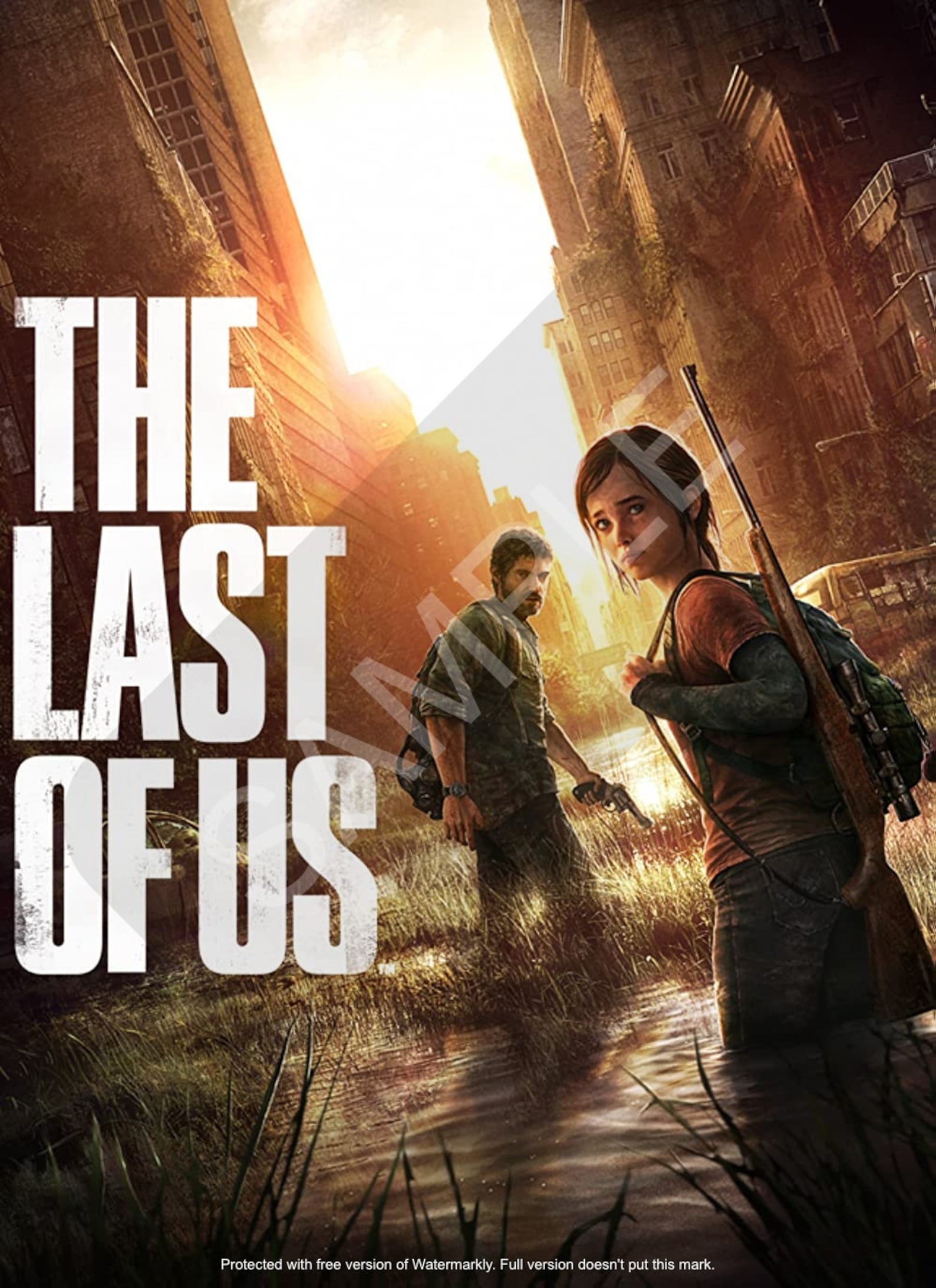 The Last of Us Poster Joel, Ellie, Last of Us, Gaming Poster, Gaming ...