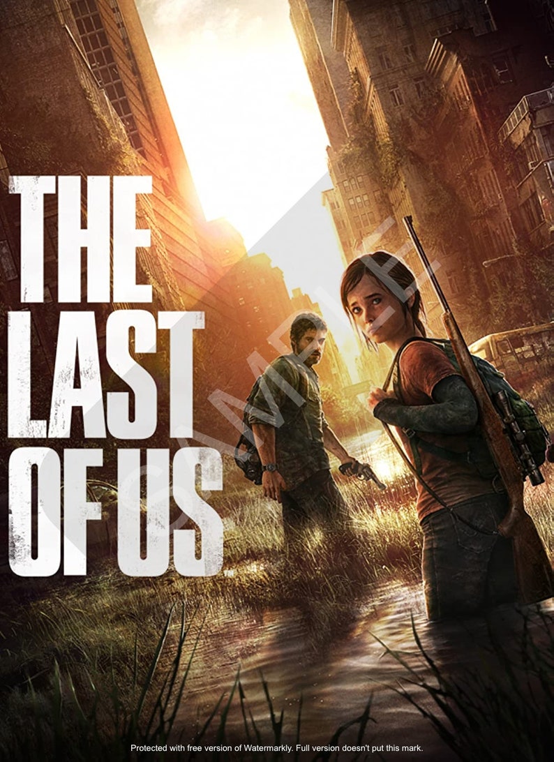 The Last of Us Poster Joel, Ellie, Last of Us, Gaming Poster, Gaming ...