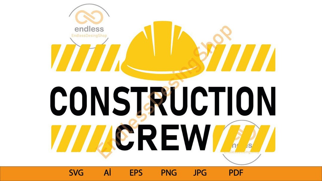 Construction Crew Svg, Construction Svg, Birthday Svg, Kid Party Gift ...