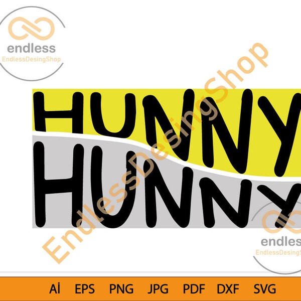 Hunny Font Svg - Etsy