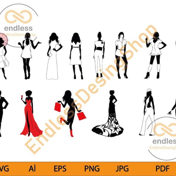 Black Female Svg - Etsy