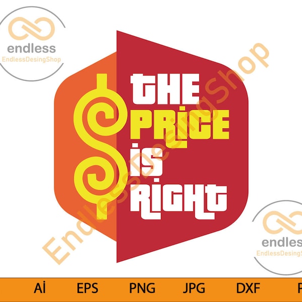 The Price is Right Svg - Etsy